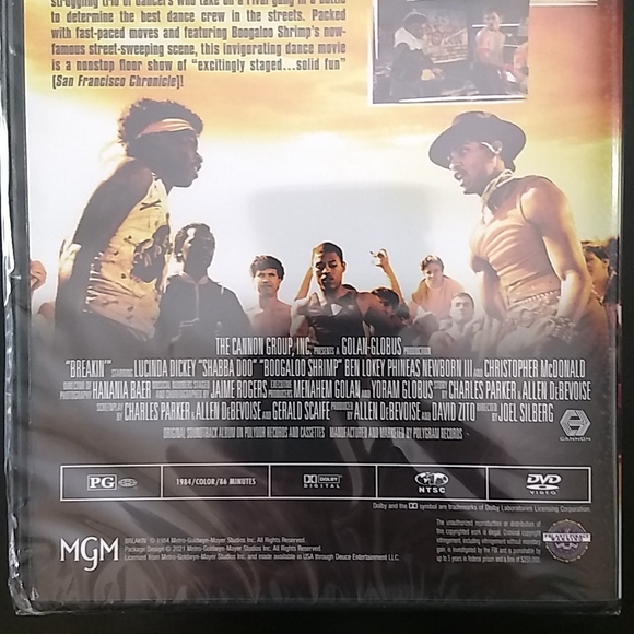 MGM | Media | Breakin Breakin 2 Electric Boogaloo New Pkg Dvds Double ...